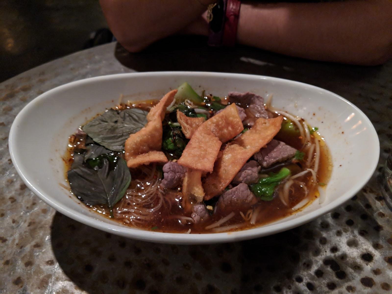 Noodlehead menu in Pittsburgh, Pennsylvania, USA