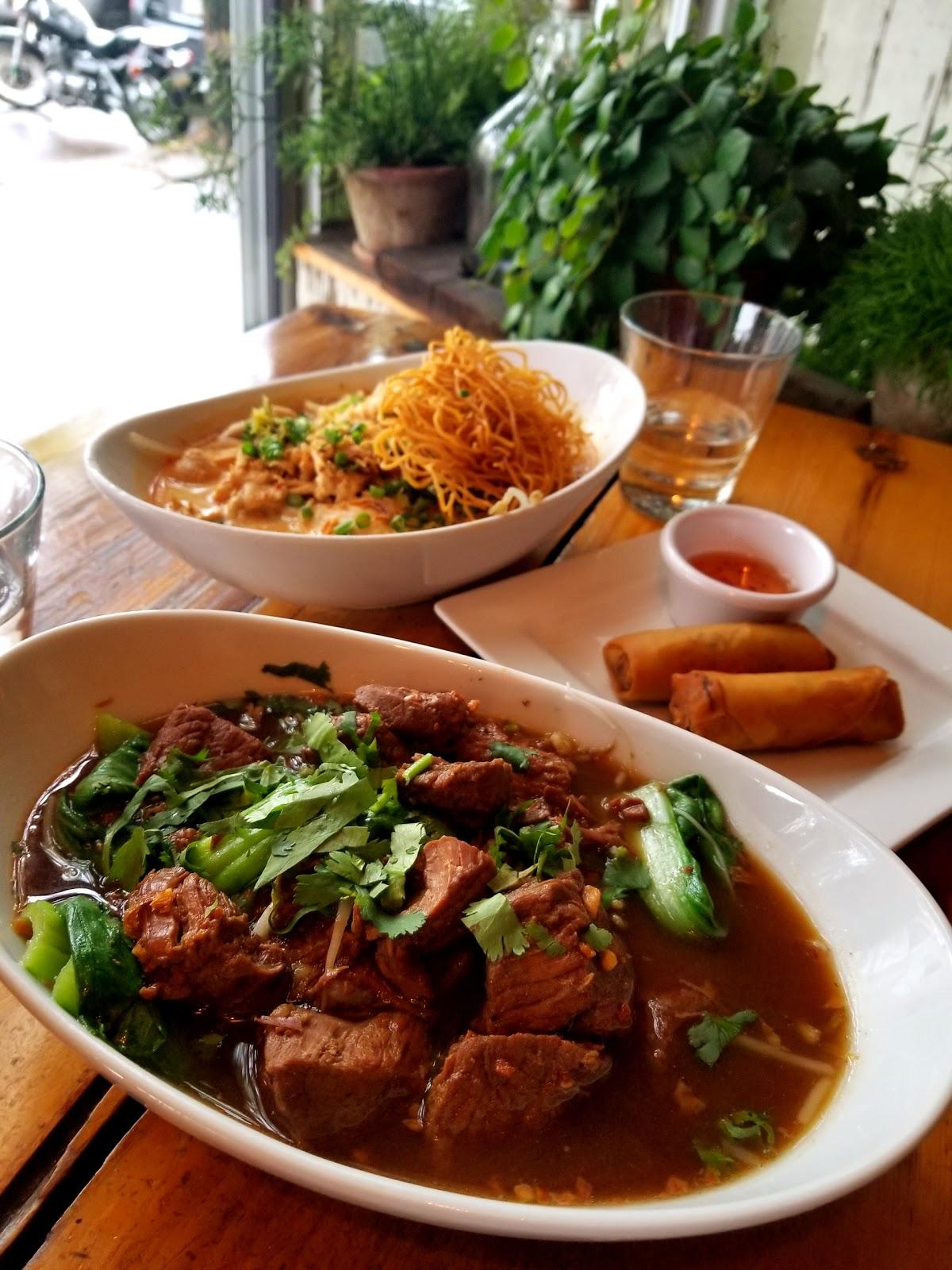 Noodlehead menu in Pittsburgh, Pennsylvania, USA