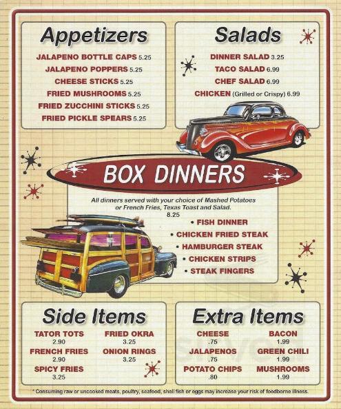 Miss Ann's Classic Diner menus in Lubbock, Texas, United States