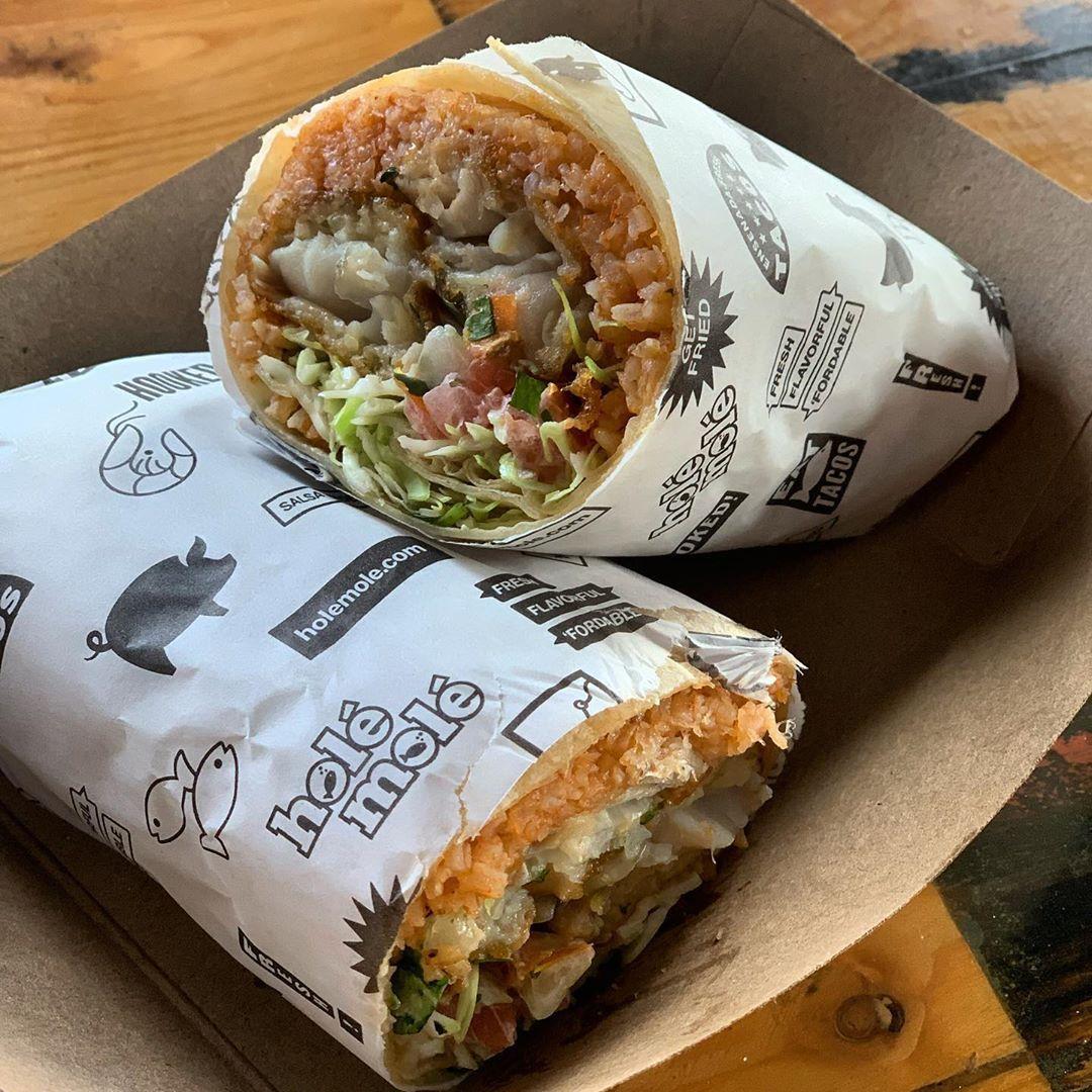 Holé Molé menu in Tustin, California, USA