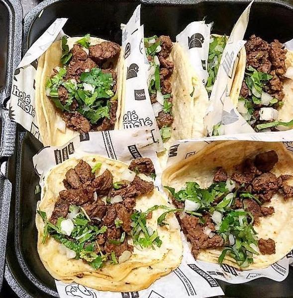 Holé Molé menu in Tustin, California, USA