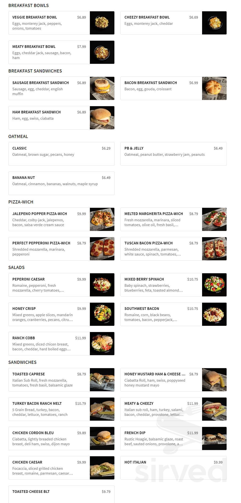 Menu for The Station: Urban Gourmet in Minot, ND | Sirved