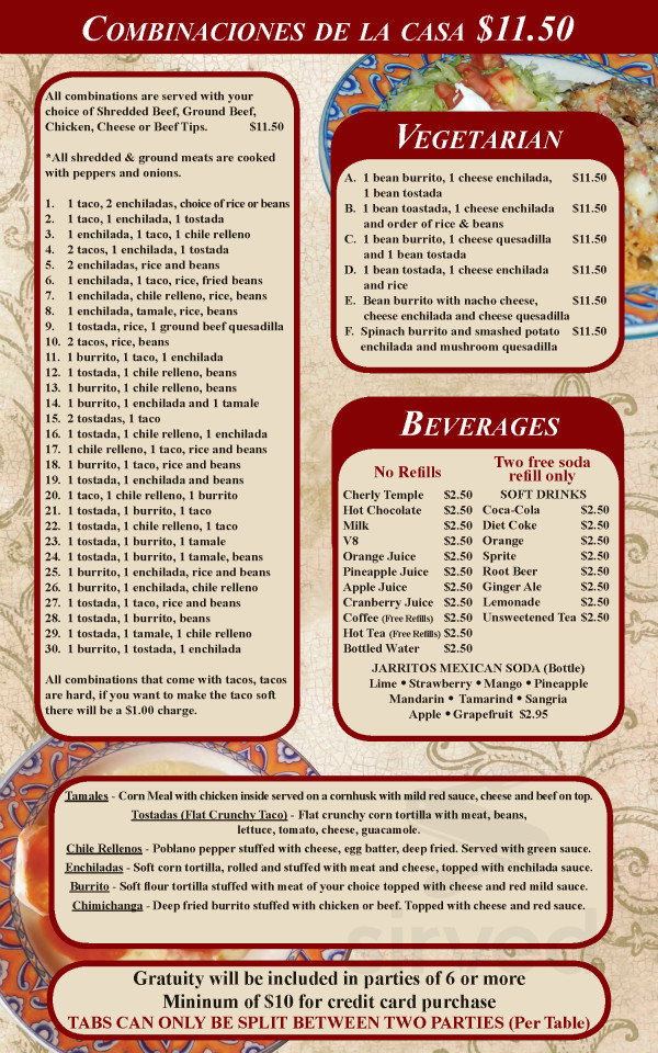 El Toro Bravo ll menu in Annapolis, Maryland, USA