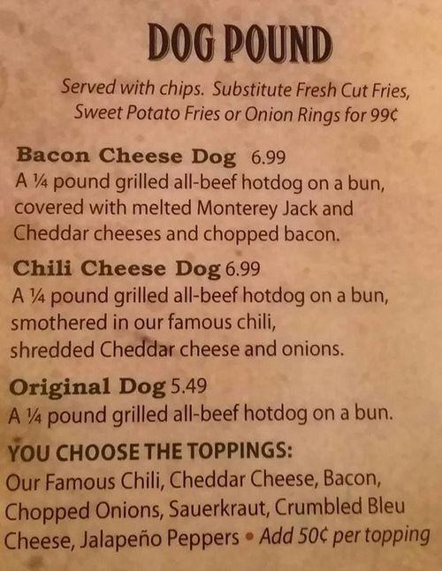 Clay Street Grill menu in Austinburg, Ohio, USA