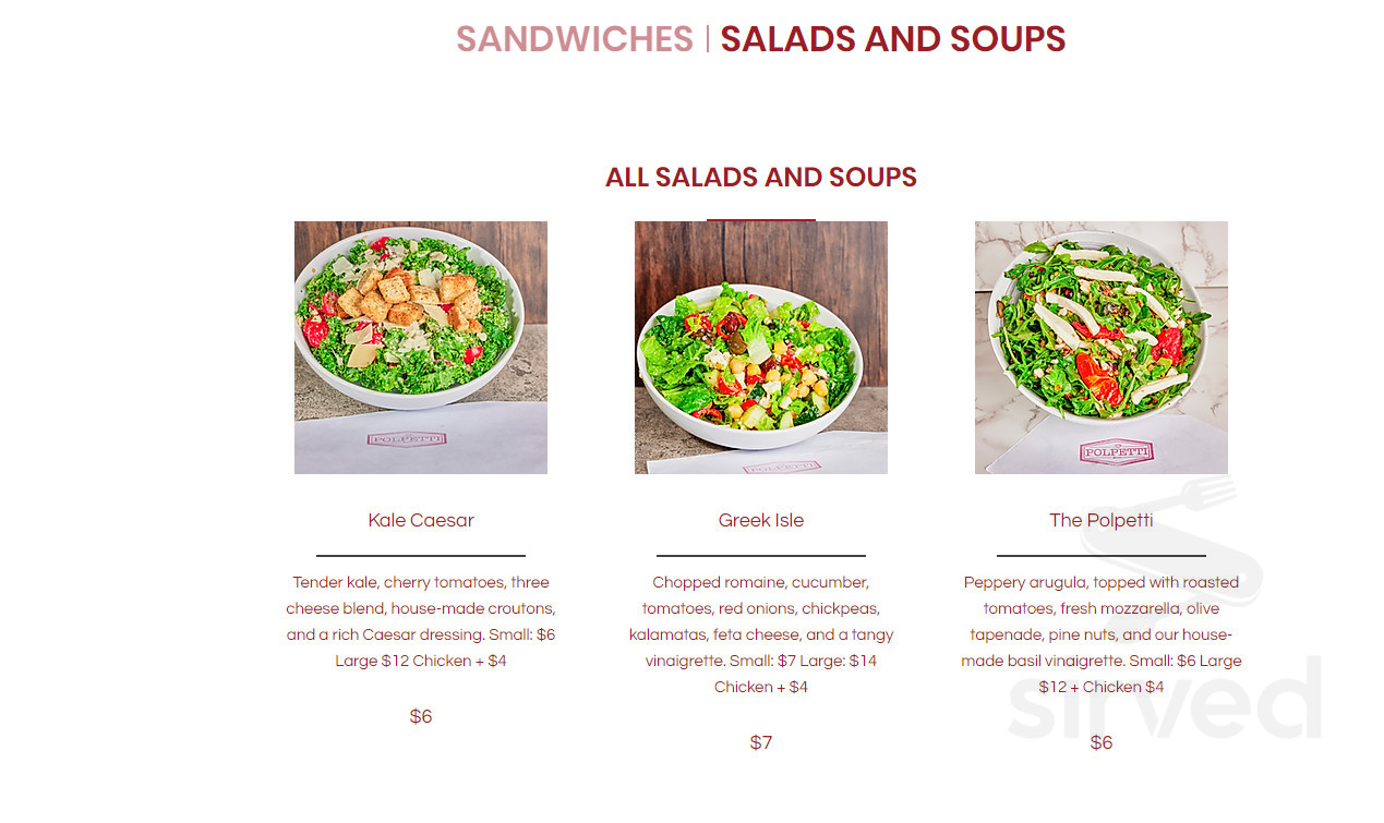 Market On Meadow menu in Richmond, Virginia, USA