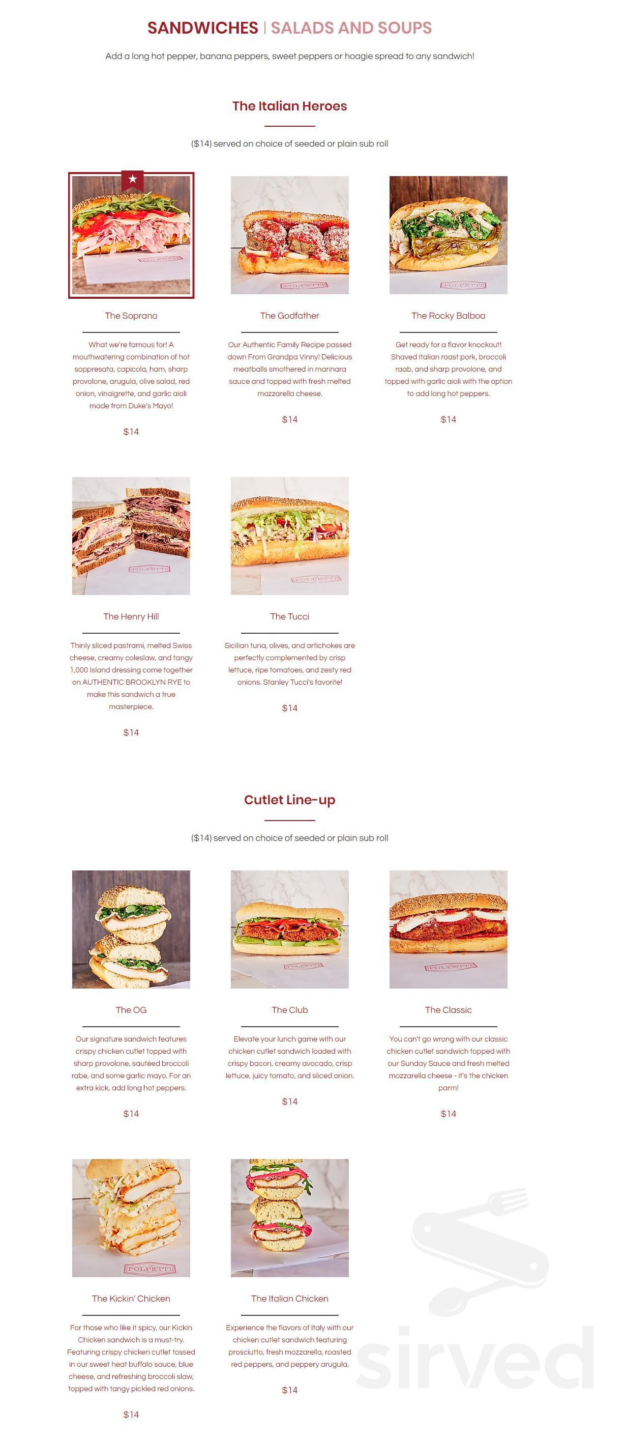 Market On Meadow menu in Richmond, Virginia, USA