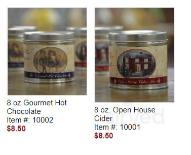 Menu - Bear Creek NC's Southern Supreme Fruitcake & More | Sirved