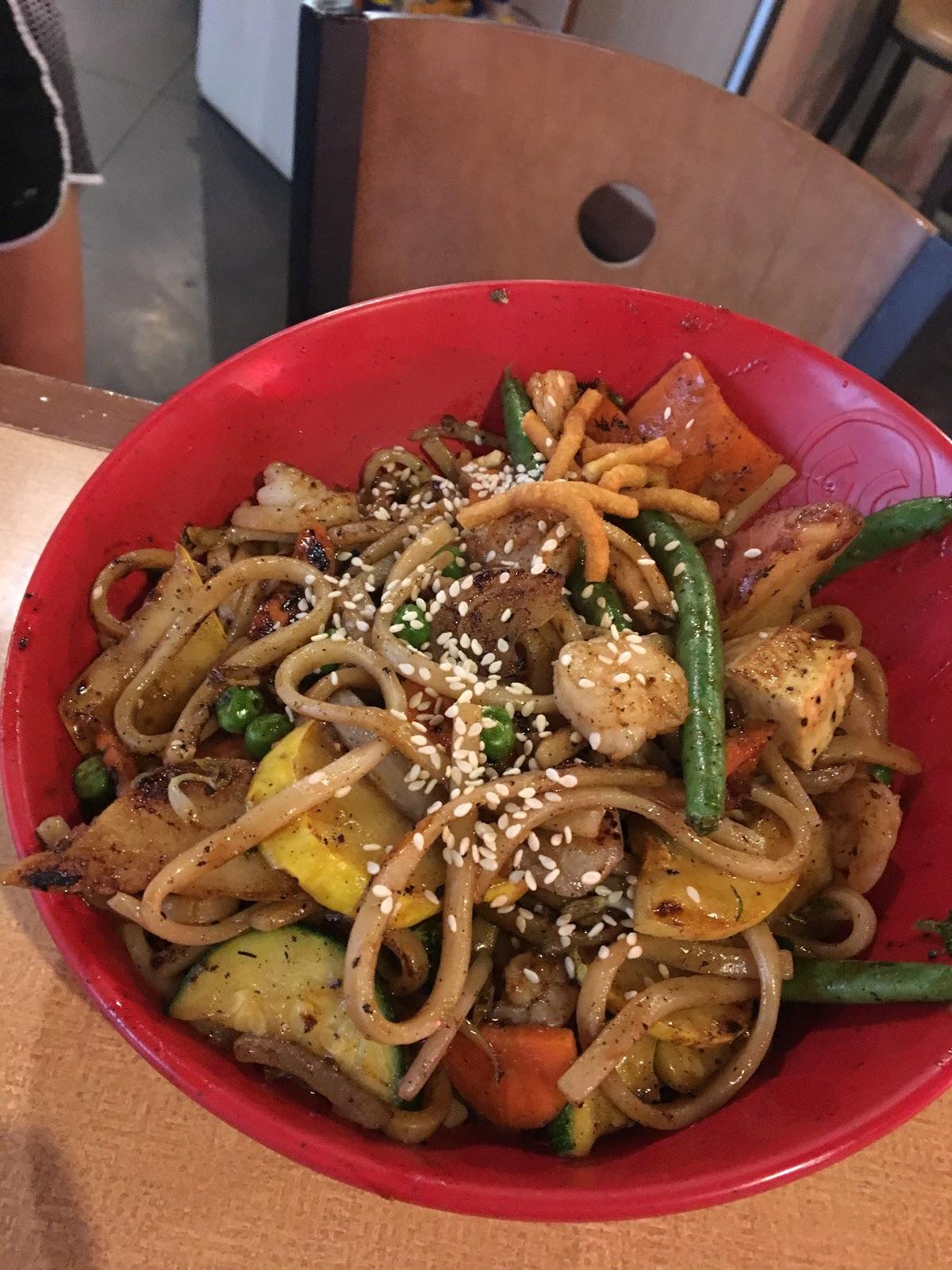 Genghis Grill menu in Dallas, Texas, USA