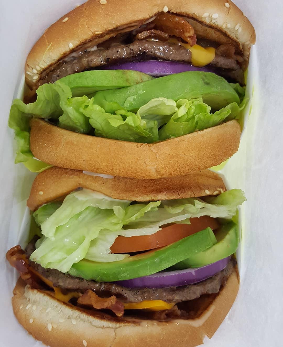 Nick's Burgers menu in Redlands, California, USA
