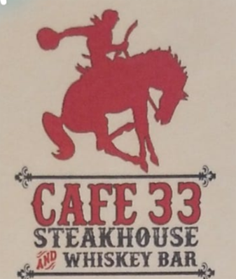 Menu for Cafe 33 Steakhouse and Whiskey Bar in Perkins, OK | Sirved