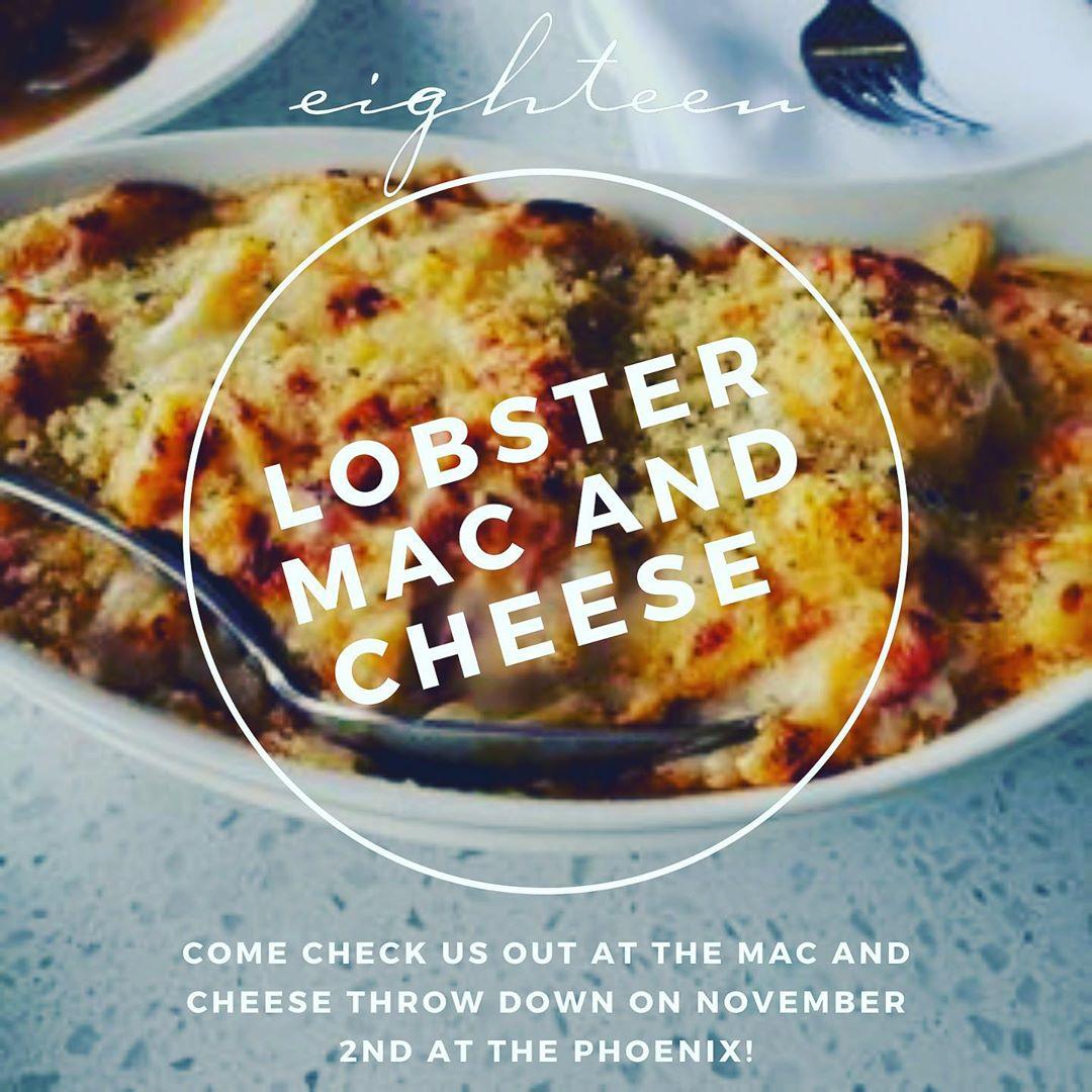 Eighteen at the Radisson menu in Covington, Kentucky, USA