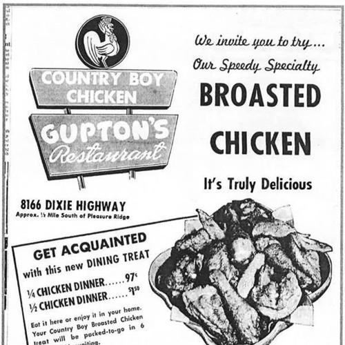 Broaster menu in Faribault, Minnesota, USA