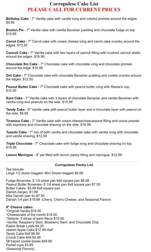 West Point Deli Plus menu in Lansdale, Pennsylvania, USA