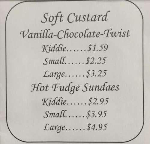 Twin Trees III menu in North Syracuse, New York, USA