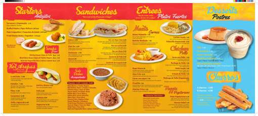 Menu for Mi Apa Latin Cafe at UF Reitz - Gainesville, FL | Sirved