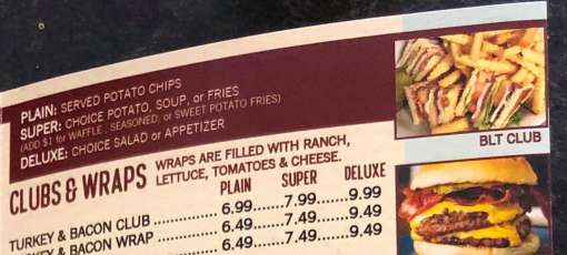 Menu for Joplin Café in Joplin, MO | Sirved