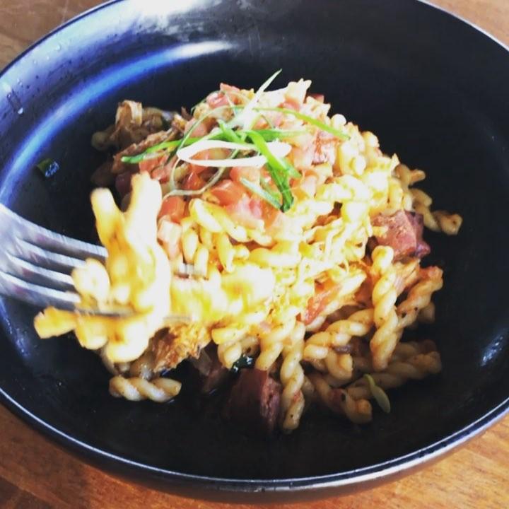 Milestone 229 menu in Columbus, Ohio, USA