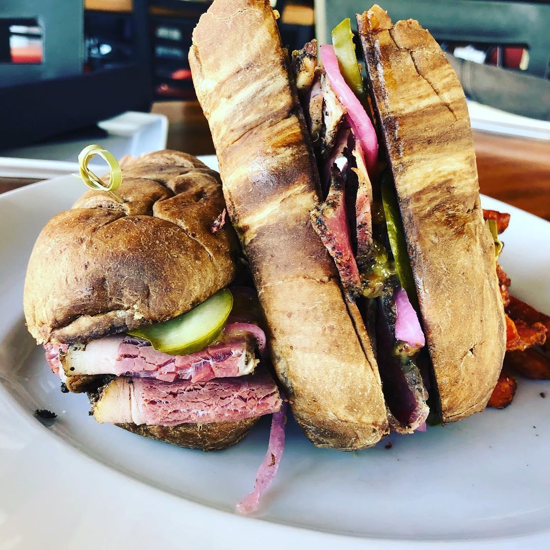 Milestone 229 menu in Columbus, Ohio, USA