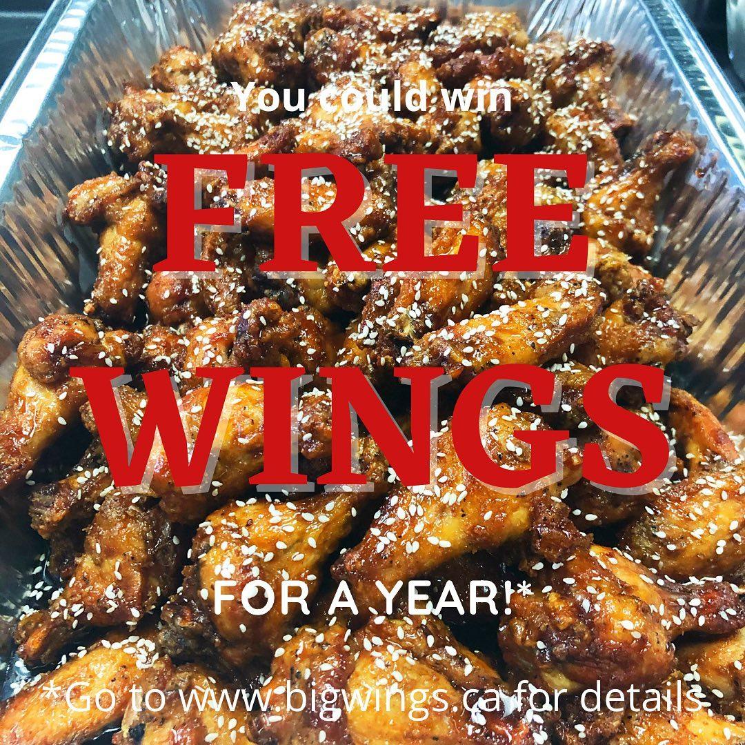 Big Wing's menu in Saskatoon, Saskatchewan, Canada