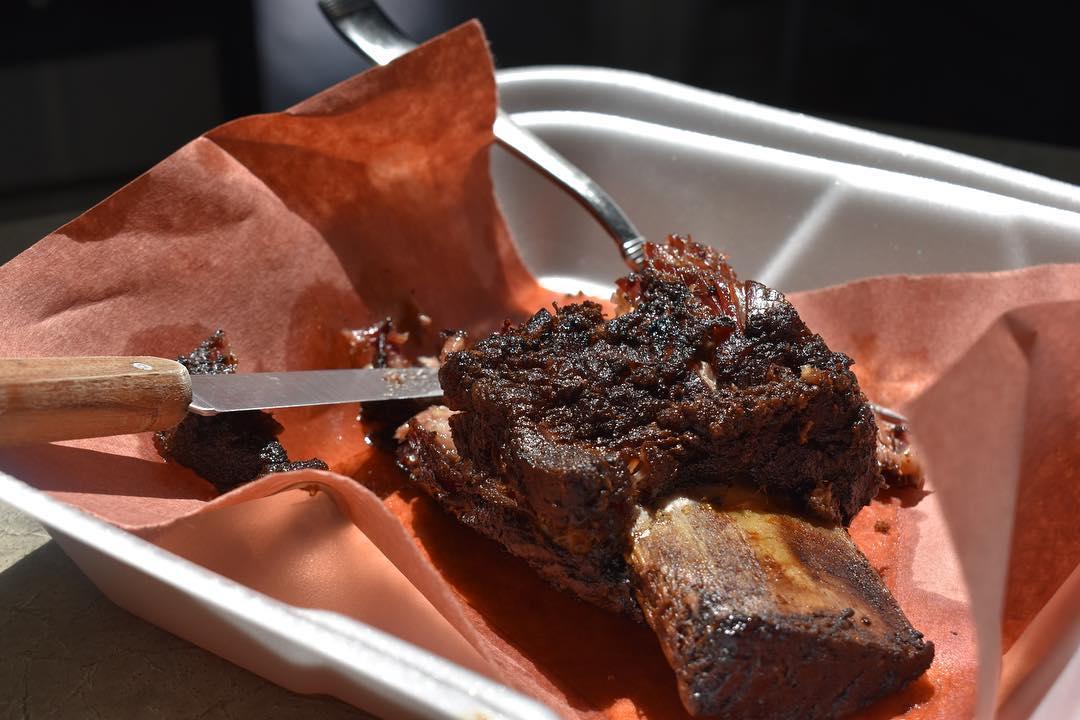 Sandfly Barbeque menu in Savannah, Georgia, USA