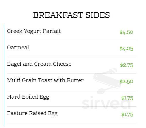 UKRAFT Cafe & Catering - Downtown, City Garden menu in St. Louis ...