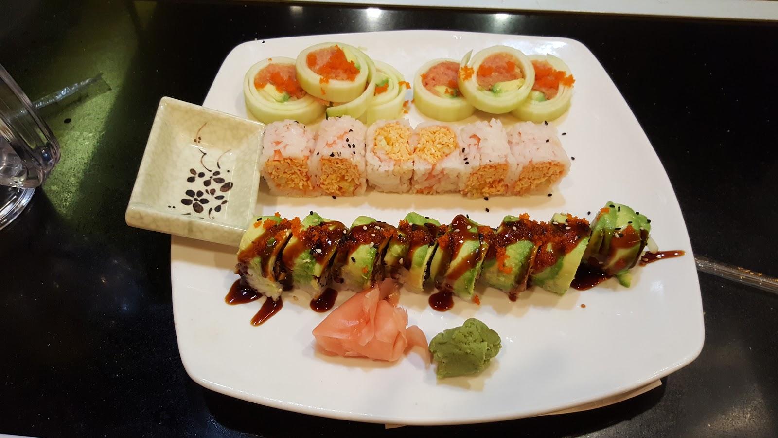 Sake Sushi menu in Meridian, Mississippi, USA