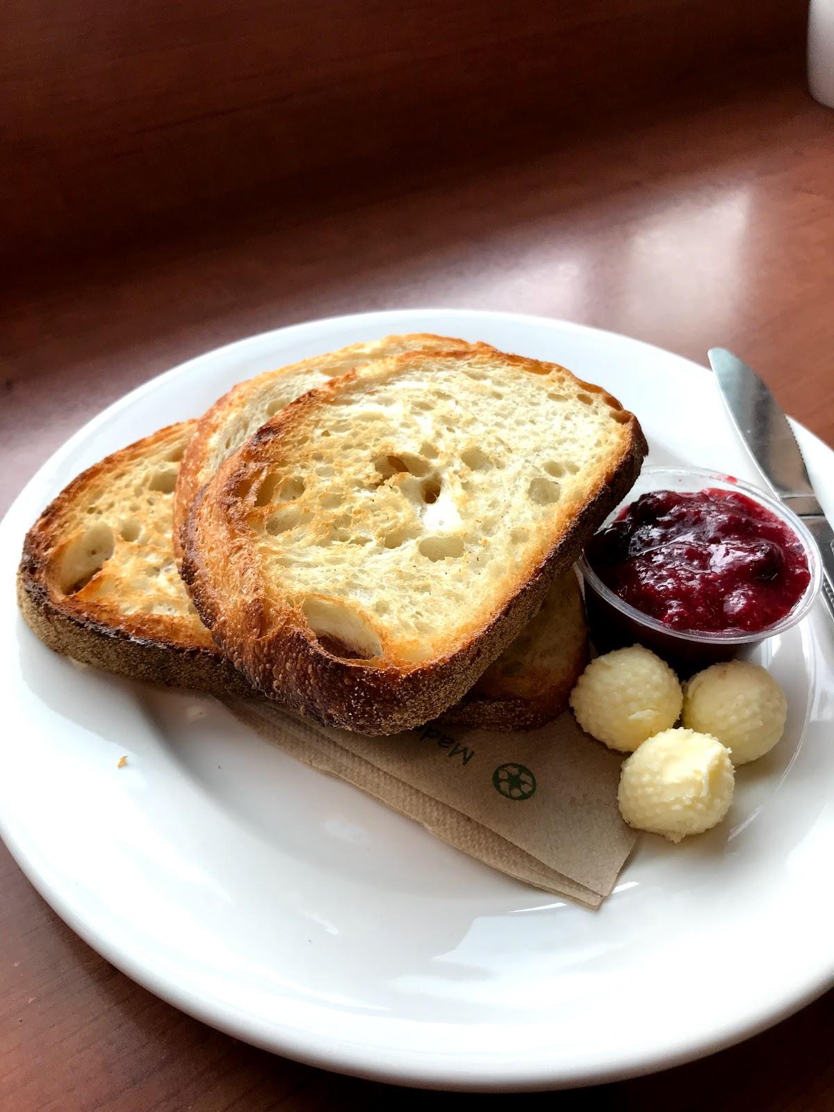 Wild Flour Bakery menu in Banff, Alberta, Canada