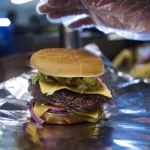 Stamps Super Burgers menu in Jackson, Mississippi, USA