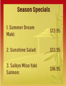 Moritomo Japanese Steakhouse & Sushi Bar menu in Concord, New Hampshire ...