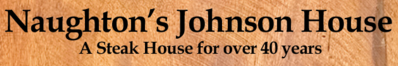 Menu for The Johnson House in Churchville, NY | Sirved