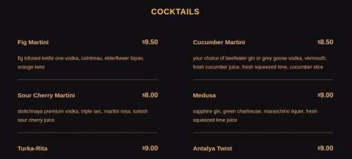 Menu for Tuckerbox in White River Junction, VT | Sirved