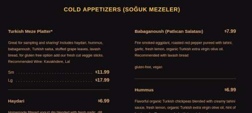 Menu for Tuckerbox in White River Junction, VT | Sirved