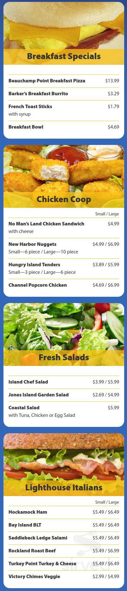 Maritime Farms menus in Searsport, Maine, United States