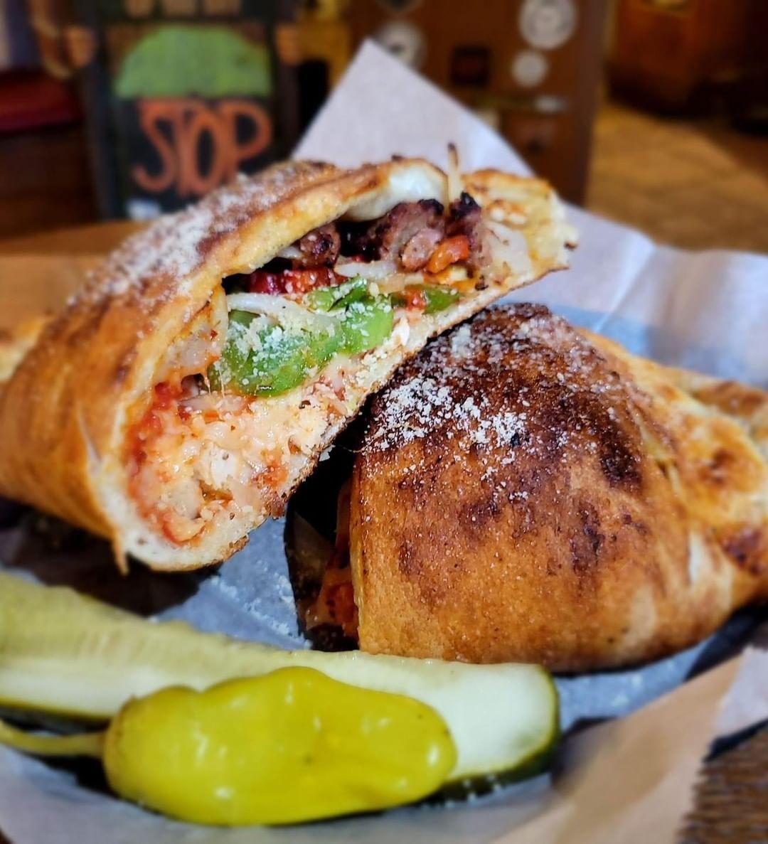 Old Town Pizza menu in Lincoln, California, USA