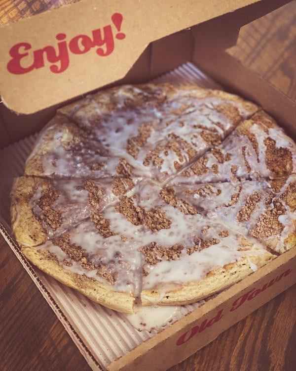 Old Town Pizza menu in Lincoln, California, USA