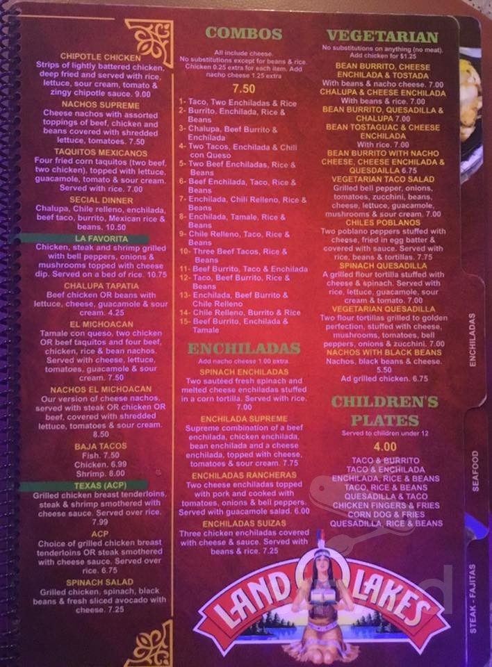 El michoacan mexican restaurant menus in Forest City, North Carolina ...