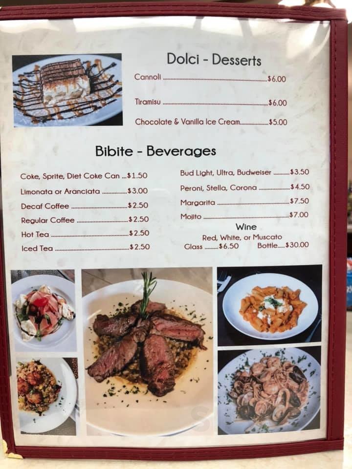 Trattoria Buon Gusto menu in Ireton, Iowa, USA