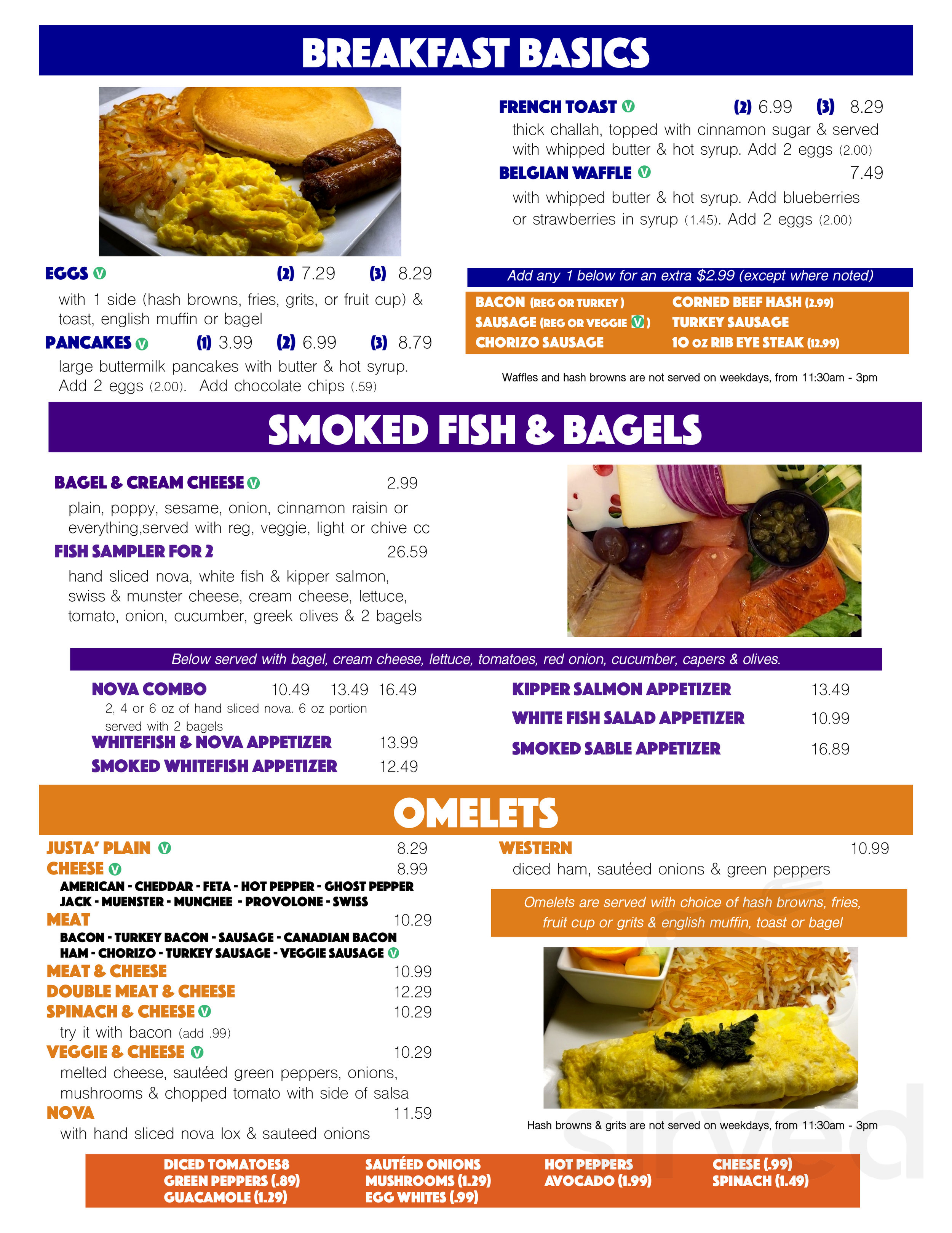 Parkway Deli & Restaurant menus in Silver Spring, Maryland, United States