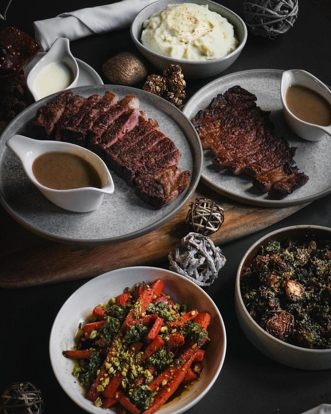 DOSC menu in Edmonton, Alberta, Canada