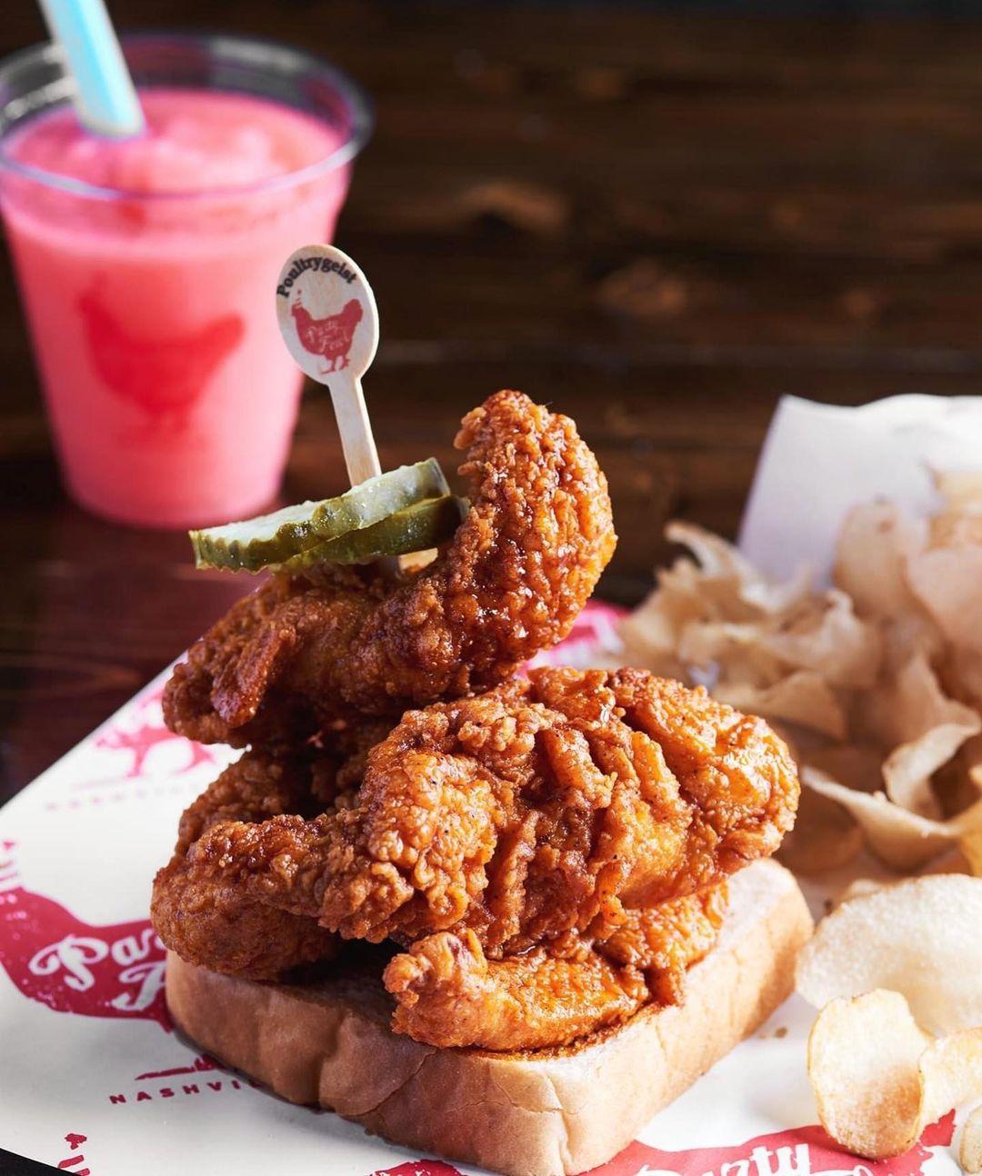 Party Fowl menu in Nashville, Tennessee, USA