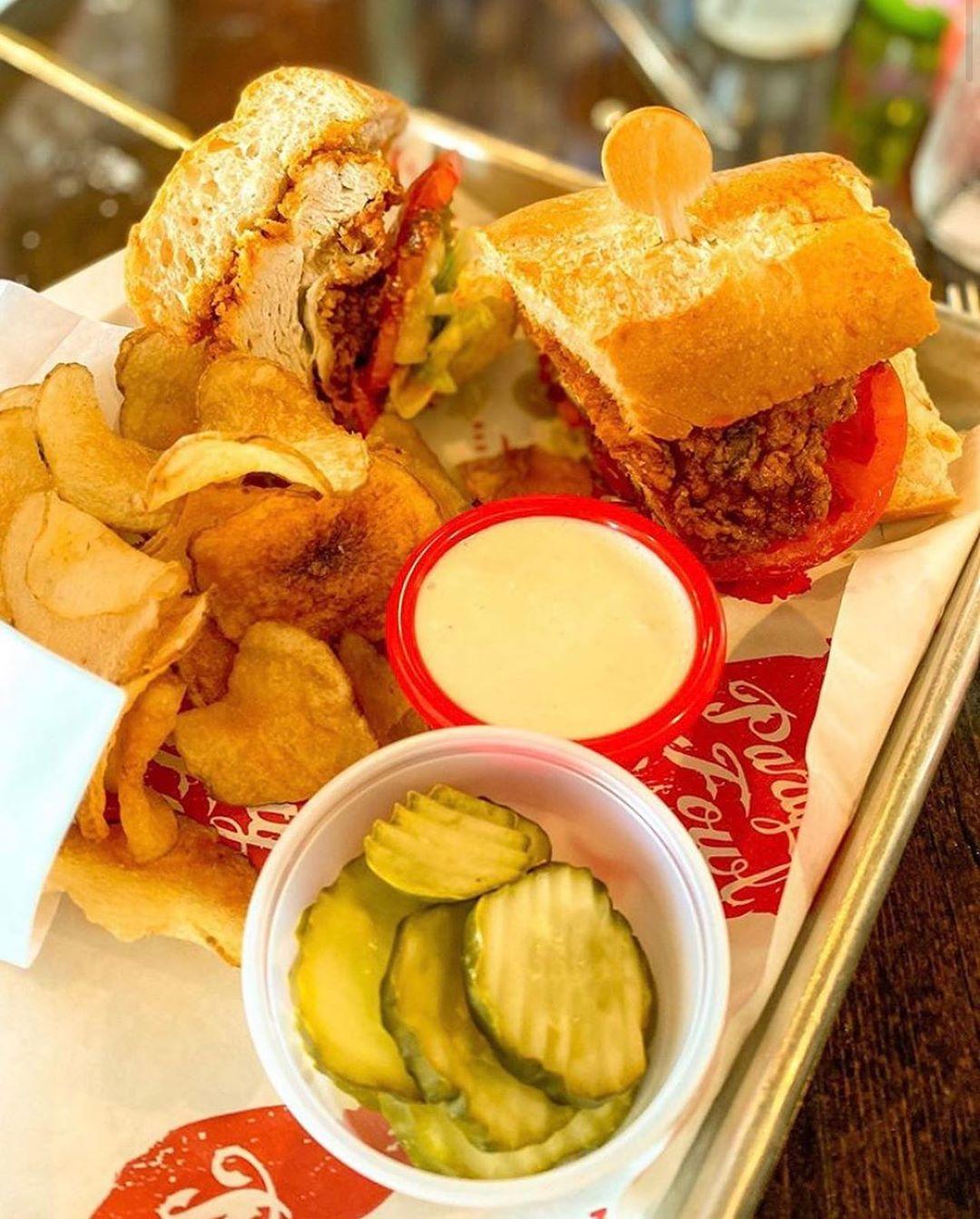 Party Fowl menu in Nashville, Tennessee, USA