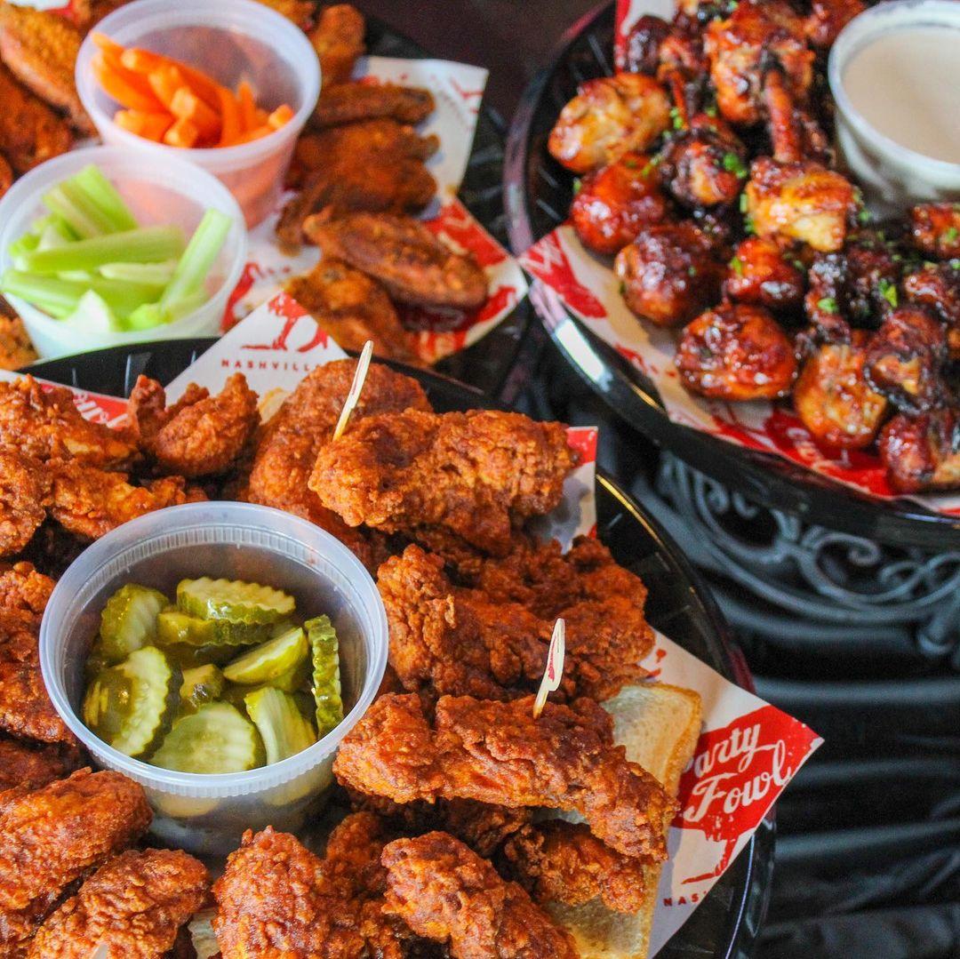 Party Fowl menu in Nashville, Tennessee, USA