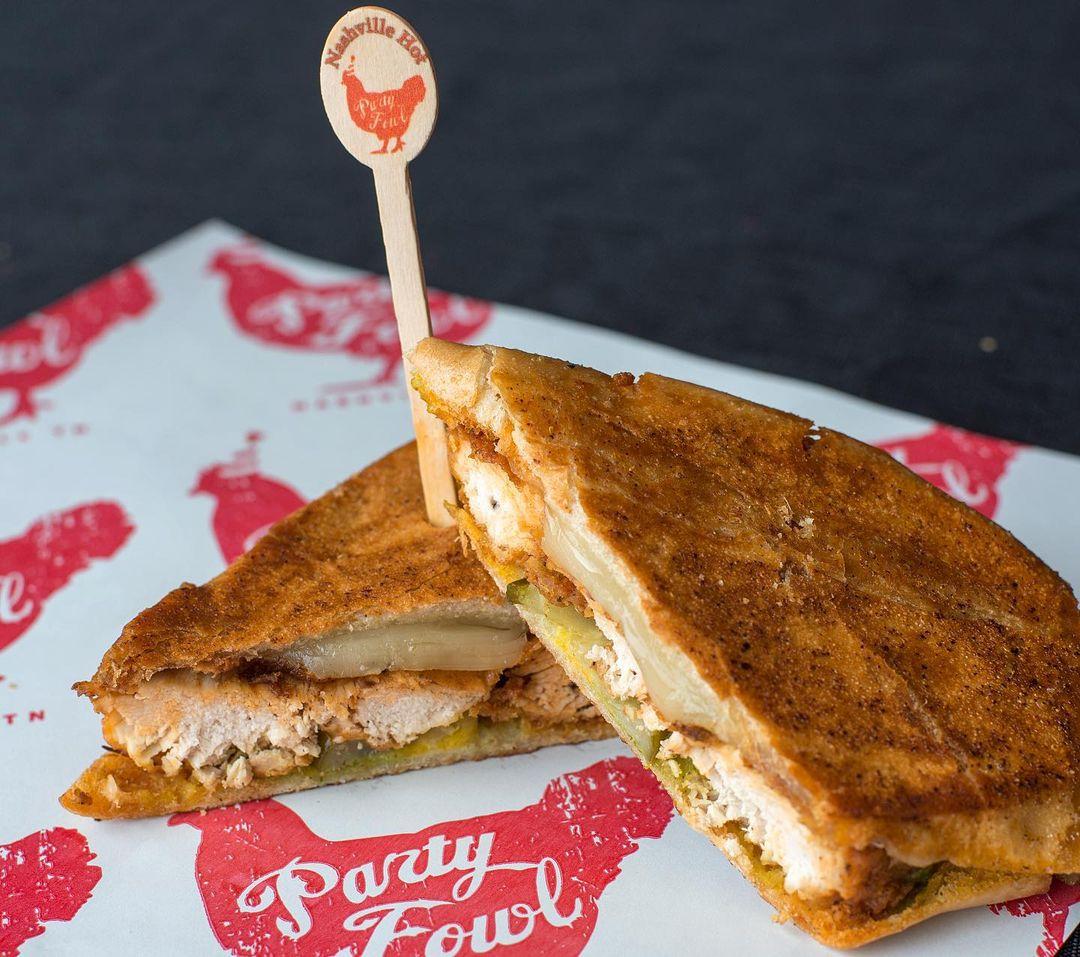 Party Fowl menu in Nashville, Tennessee, USA