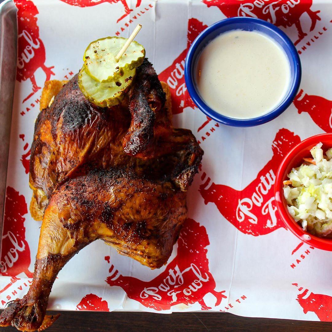 Party Fowl menu in Nashville, Tennessee, USA