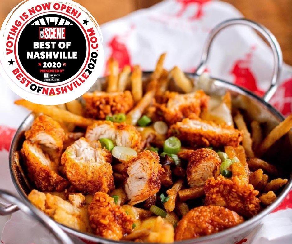 Party Fowl menu in Nashville, Tennessee, USA