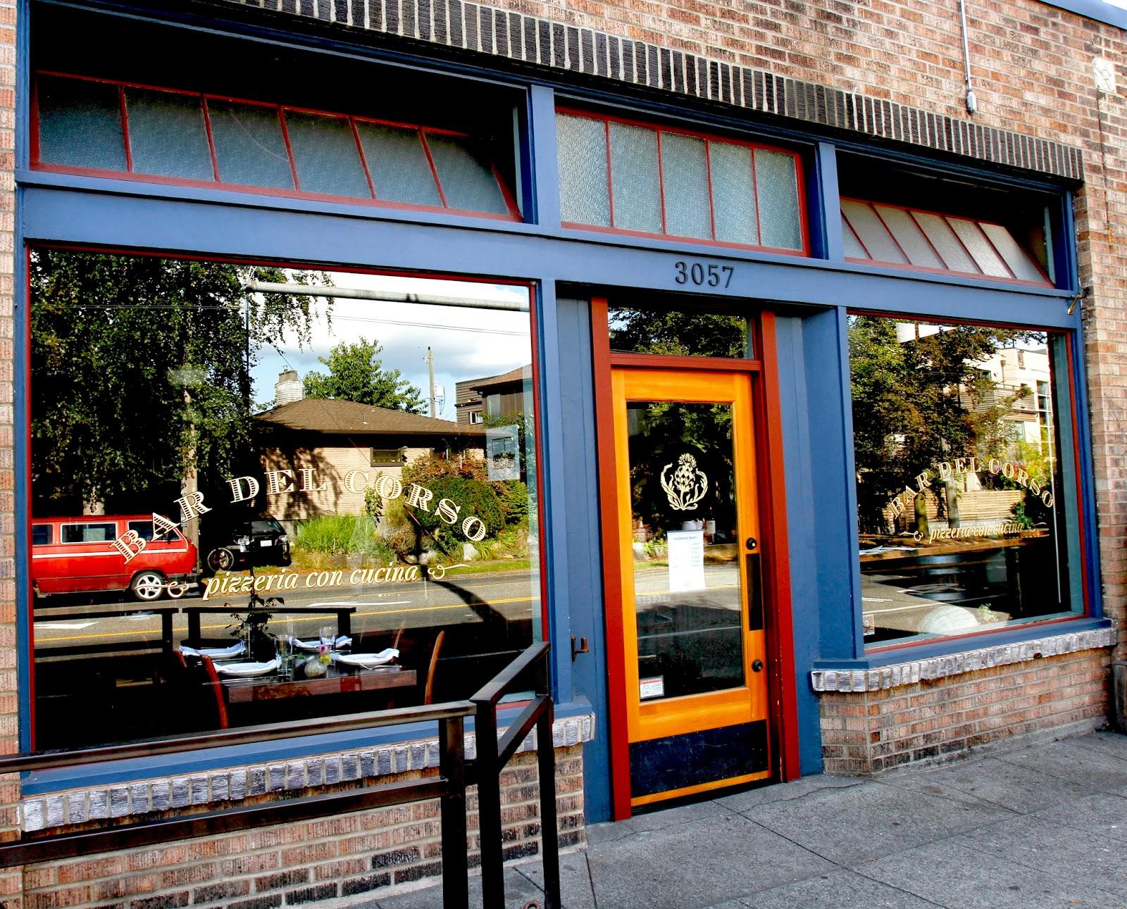 Bar del Corso menu in Seattle, Washington, USA