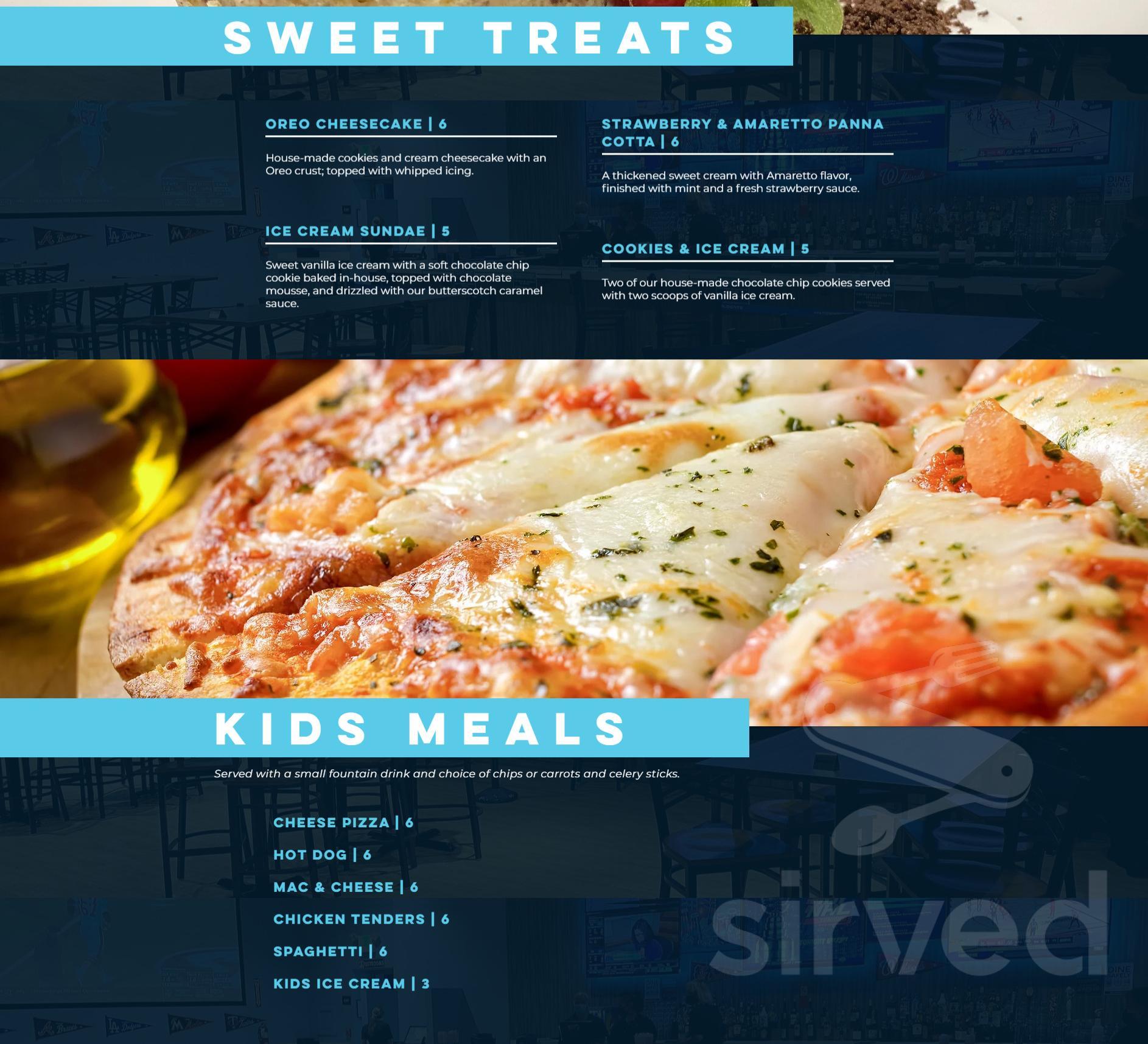 Stratosphere Social menu in Eldersburg, Maryland, USA