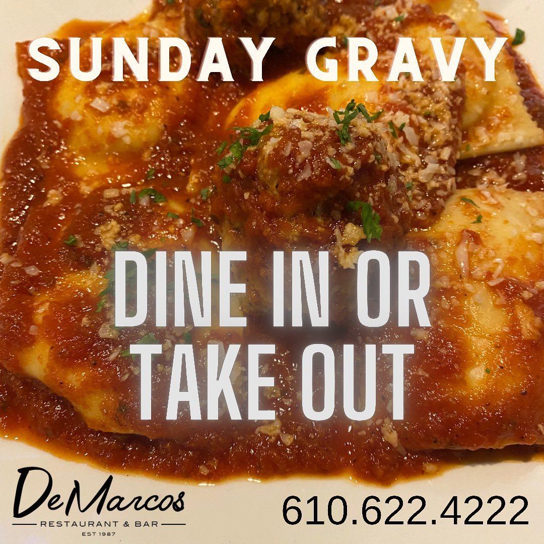 DeMarco's menu in Drexel Hill, Pennsylvania, USA