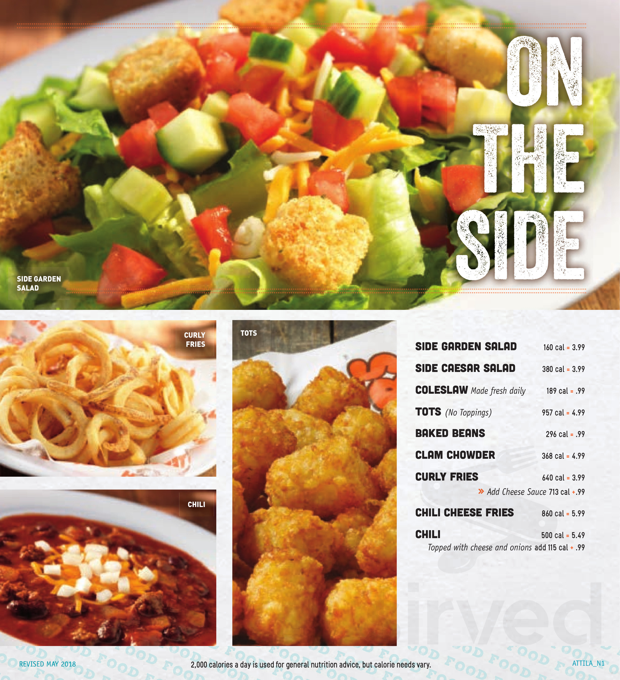 Menu - Warwick RI's Hooters of Newark | Sirved