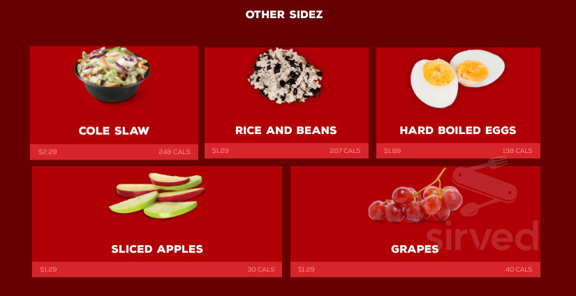 Sheetz menus in Berwick, Pennsylvania, United States